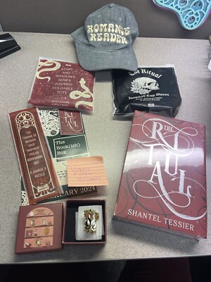 Darkly Bookish Box, The Ritual by Shantel Tessier, Book Sealed, bookish ...