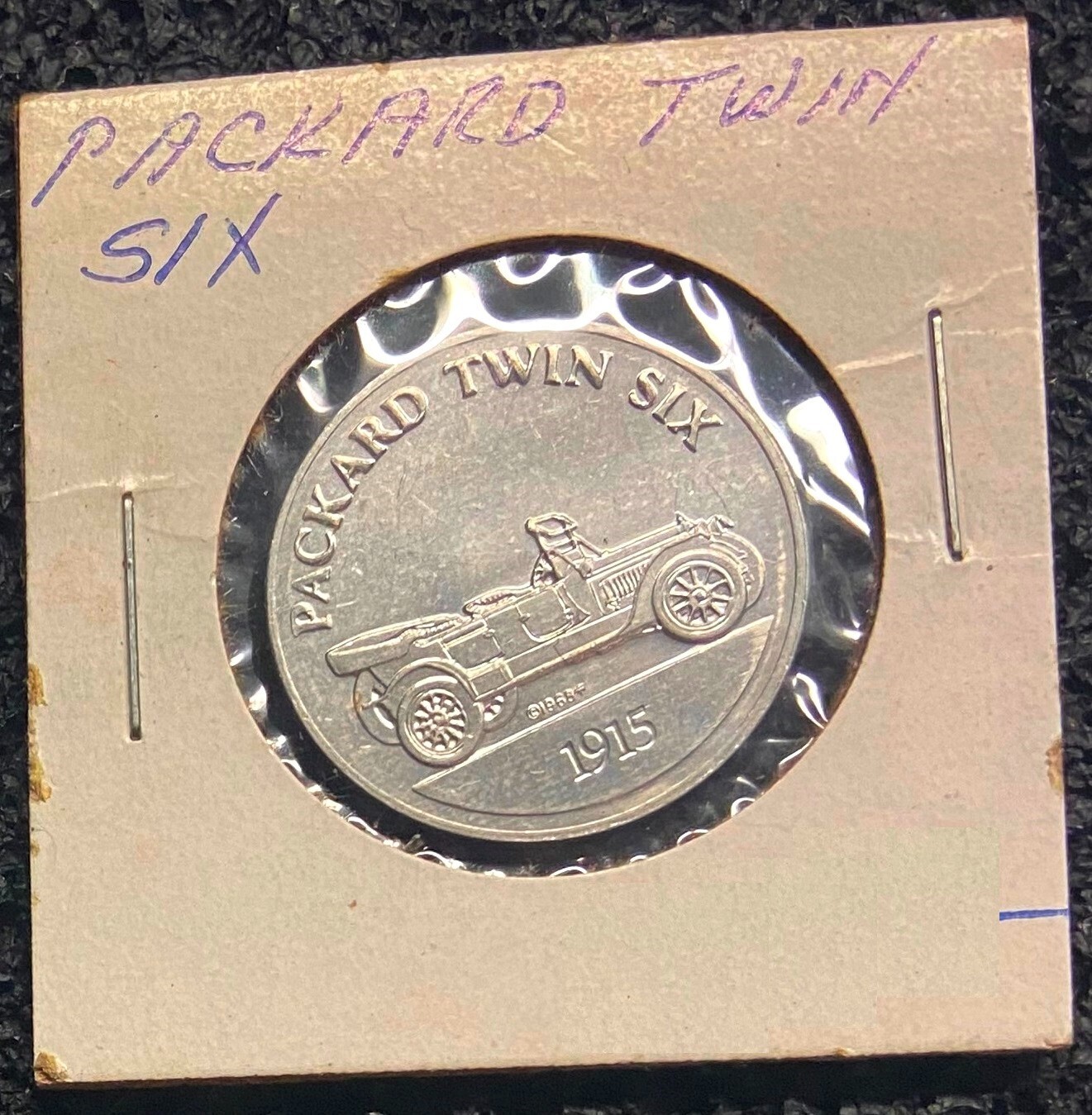 1915 PACKARD TWIN SIX SUNOCO ANTIQUE CAR TOKEN * COIN SERIES 1 * | eBay
