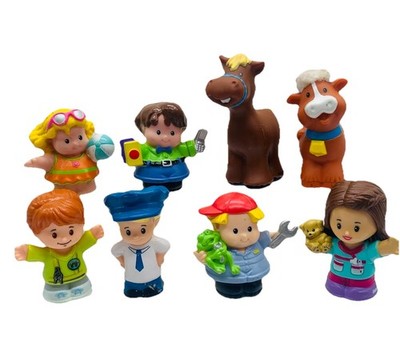 Fisher Price Little Bus Driver Horse Cow Cop Vet Phone Girls Boys FP ...