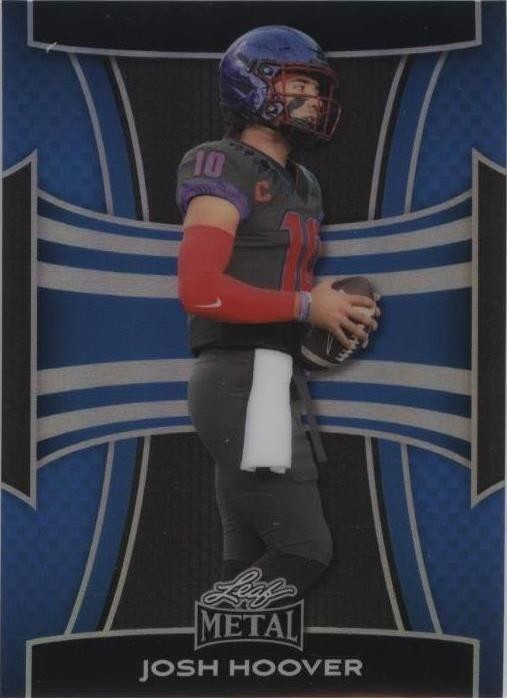 2025 Leaf Metal - Josh Hoover #94 Blue Prismatic /49 (RC) for sale ...