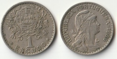 1965 Portugal 1 escudo coin | eBay