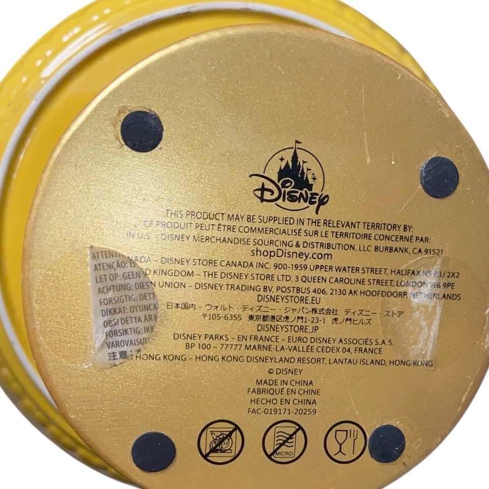 Disney Lumiere Yellow Cake Stand Disney Store Beauty and The Beast | eBay