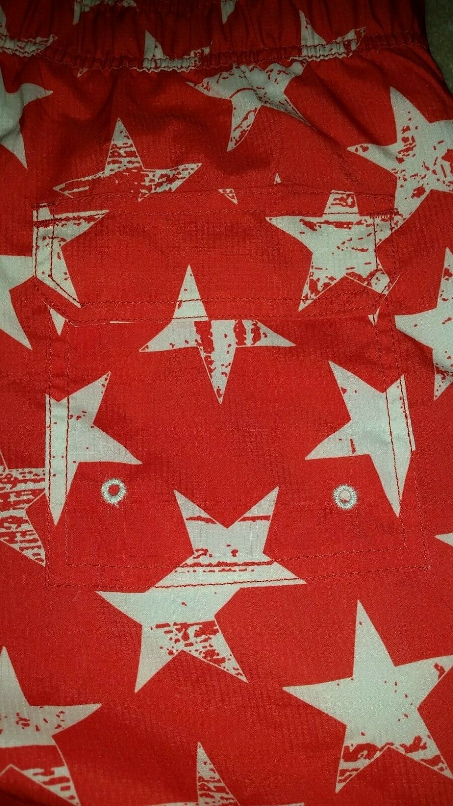 NWT MSRP $50 UZZI Mens Trunks Shorts Swimtrunk Mesh Lined Red White ...