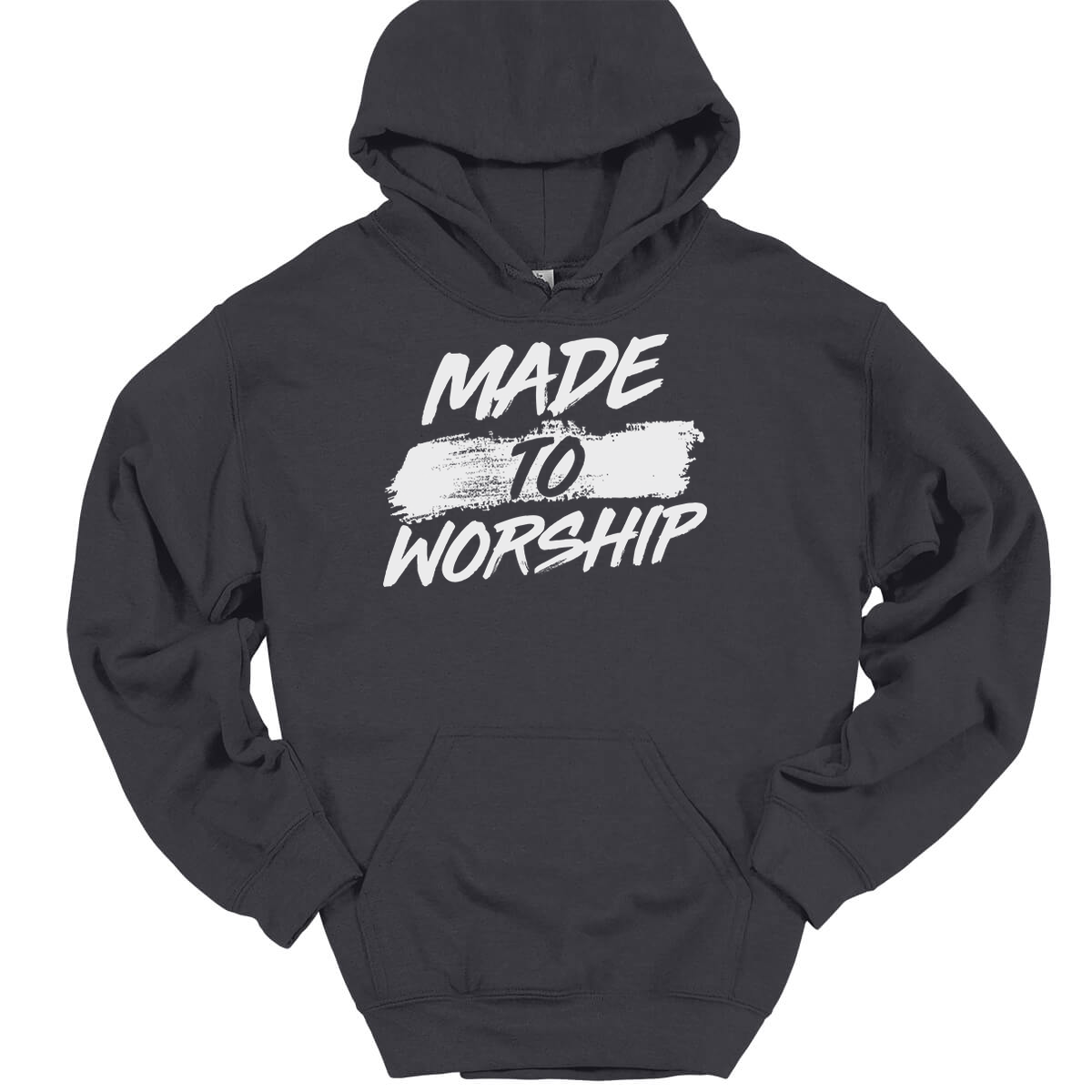 Made To Worship Hooded Sweatshirt Hoodie Christian Catholic God Jesus ...