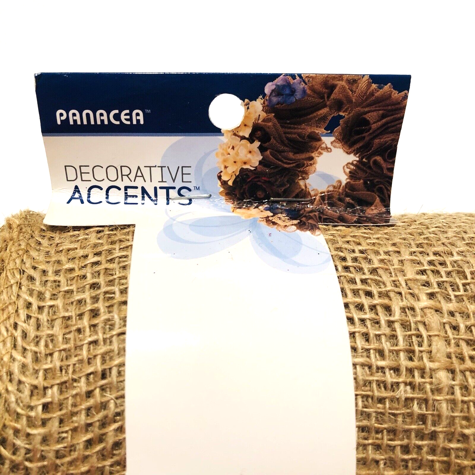 Panacea Decorative Accents Burlap Garland Brown 30FT Autumn Fall Decor ...