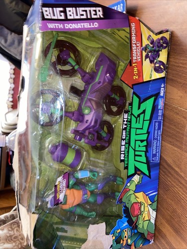 Rise Of The Teenage Mutant Ninja Turtles Bug Buster & Donatello. New ...