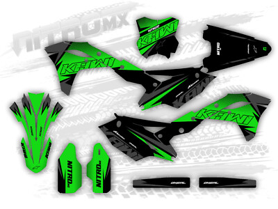 Graphics Kit fits Kawasaki KX 250F KXF 250 KX250F 2017 2018 2019 2020 ...