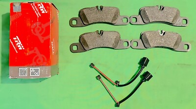 Rear Brake Pads, Sensors For PCCB Ceramic Brakes 2011-2018 Porsche ...