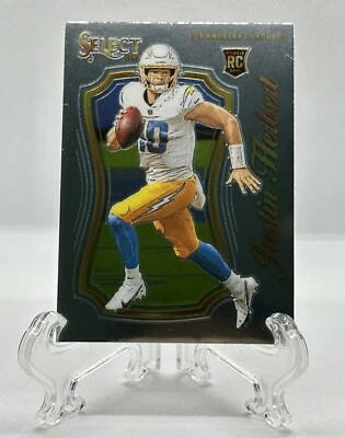 2020 Panini Select Select Certified Rookies Justin Herbert #SCR-4 ...