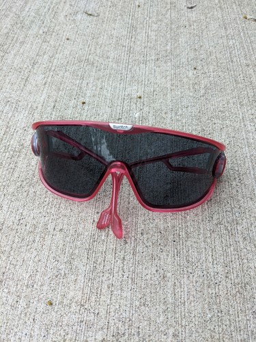 Vintage Alpina Swatch Shield Sunglasses 1980s Skier Style Pink | eBay.de