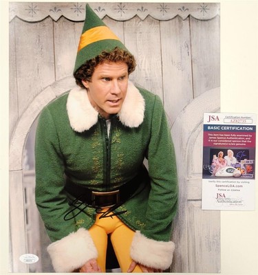 Will Ferrell signed Buddy the Elf 11x14 photo actor autograph ~ JSA COA ...