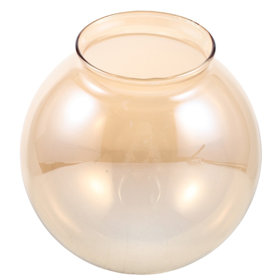 Globe Lamp Shade: Transparent Glass Sphere Lampshade - 6" Replacement ...