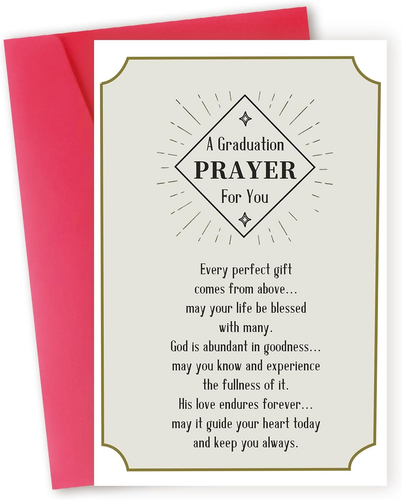 Graduation Card with Prayer Religious,Dayspring Religious Graduation ...