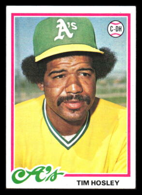 1978 Topps Tim Hosley #261 Oakland Athletics Mid Grade Card | eBay