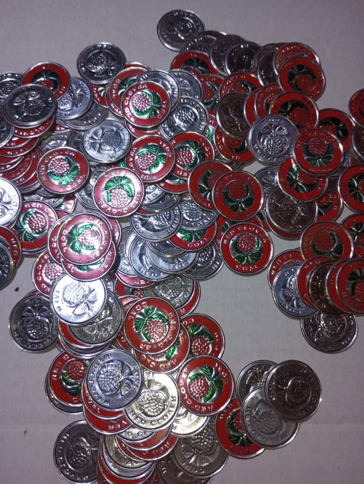 Lot Of 12 Eastern Kentucky "Red Clover Coal" Scatter Tags Look New Fr ...