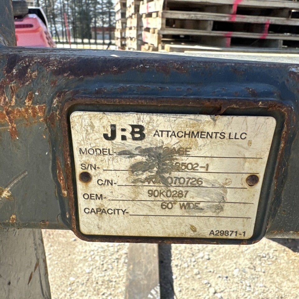 JRB 416 Wheel Loader Forks Case Komatsu John Deere 624 60 Inch | eBay