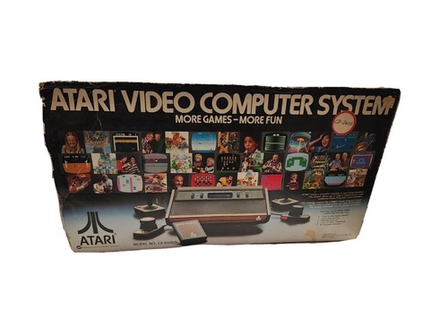 Atari CX-2600A Console Video Computer System Original Box ONLY | eBay