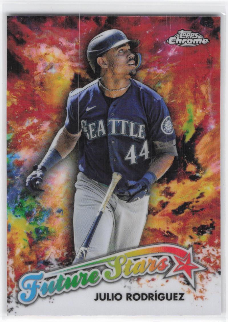 2023 Topps Chrome Julio Rodríguez Future Stars Baseball Card | eBay
