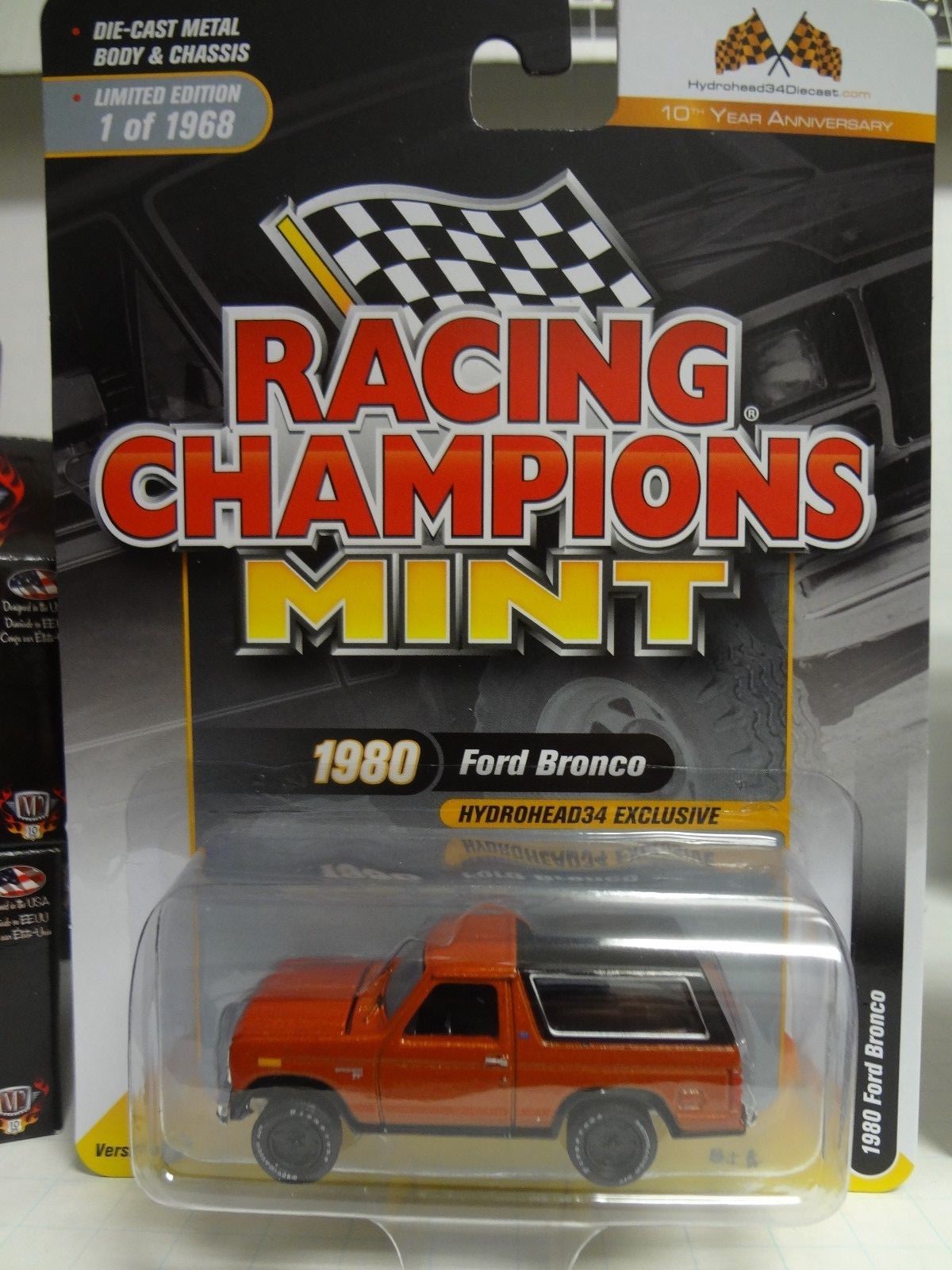 Racing Champions Mint 1980 Ford Bronco Brazen Orange Metallic - 1 of ...