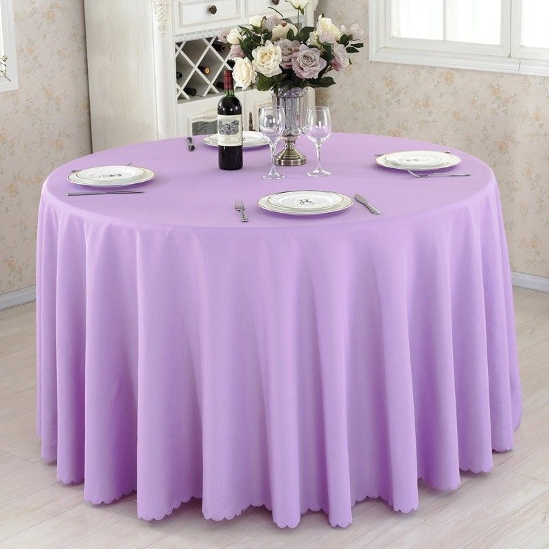 Plain Tablecloth Table Cover Cloth Banquet Wedding Cafes Rectangle ...