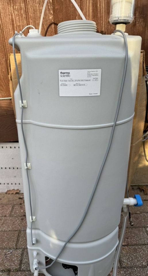 Thermo Scientific 50155449- Pure Water Tank 60L UP/UPW with Pressure | eBay