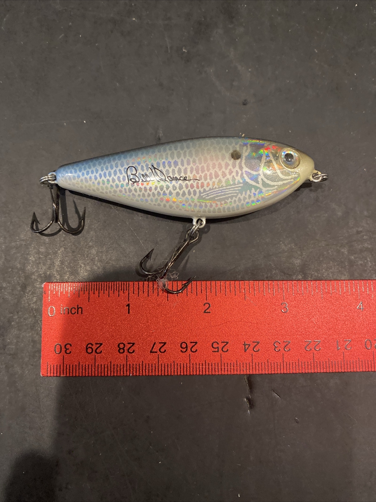 Heddon / Spit N Image 3 1/4” Dances Thread Fin Shad #2 | eBay