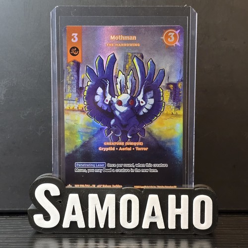 2025 Metazoo Mothman The Harrowing Hidden Rare Alternate Art MZ1 239/ ...