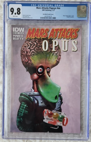 Mars Attacks Popeye 1:25 Opus Variant CGC 9.8 2013 IDW Comics | eBay