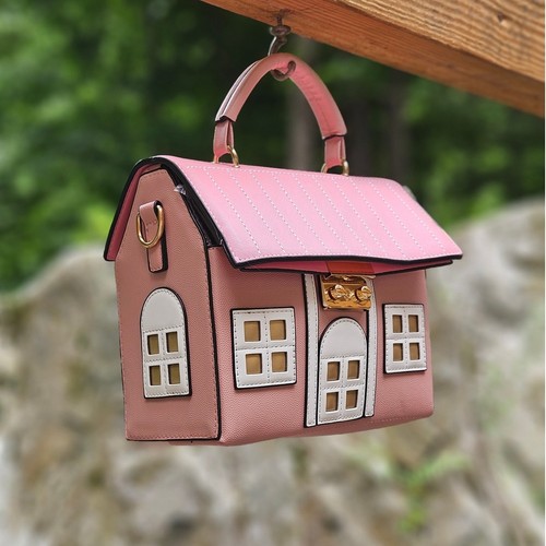 Cute Pink House Purse / Crossbody Bag ~ Twee Coquette Barbiecore ...