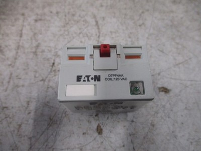 Eaton Relay D7PF4AA 120V Coil Used | eBay