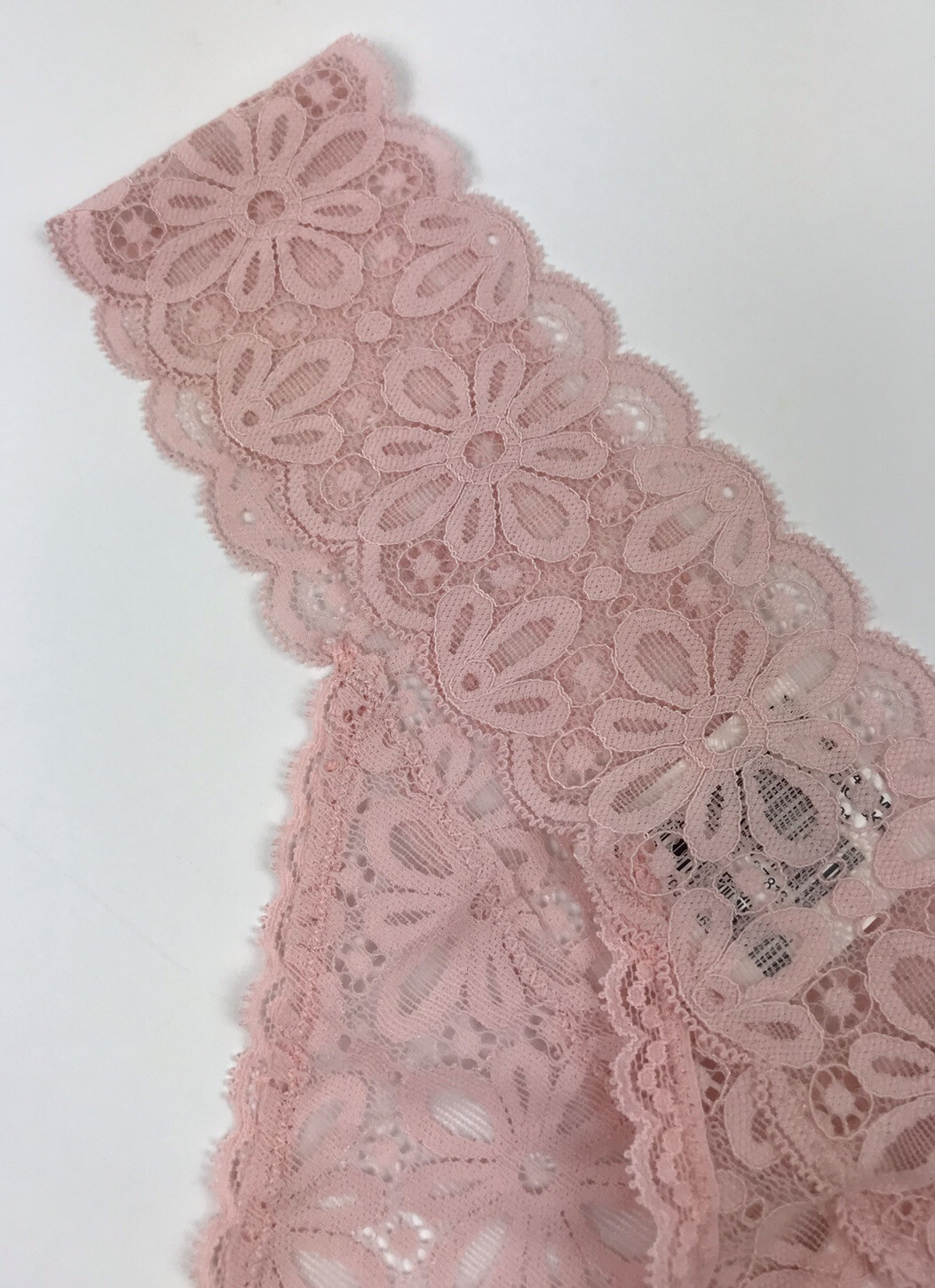 Jenni Intimates Lot of 4 Plus Size 1X 2X 3X Thong Panties Pink Lace New ...