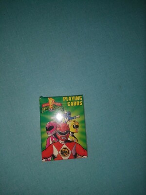 Vintage Power Rangers Playing Cards | eBay