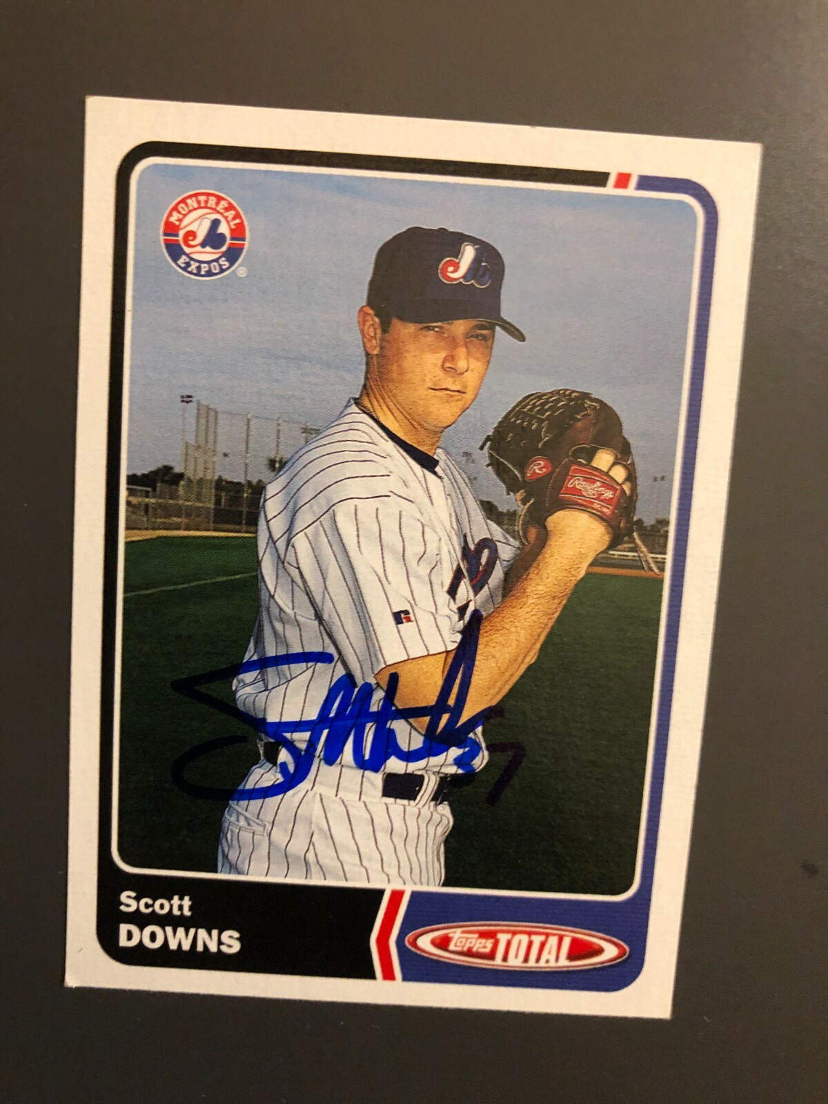 Montreal Expos SCOTT DOWNS autographed 2003 Topps Total | eBay