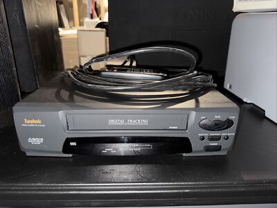 Symphonic SV206G VHS Player Stereo VCR Video Cassette Player AC/DC | eBay