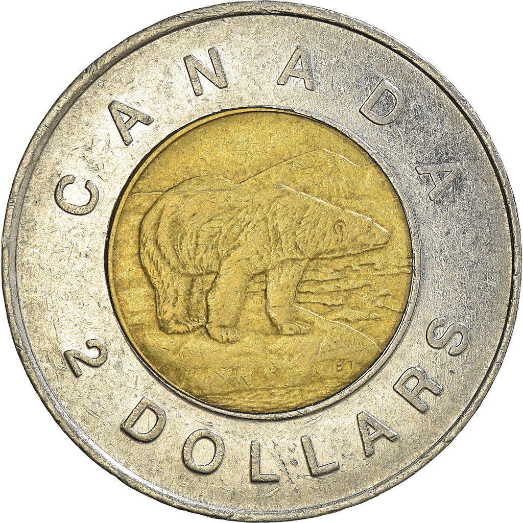 1996 Canadian 2 Dollar Coin