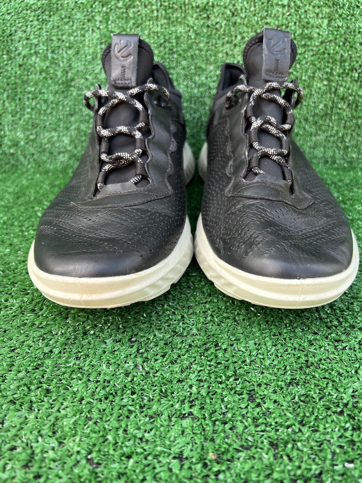 Ecco ATH-1FM ST.1 Men's Lace Up Black Athletic Sneake… - Gem