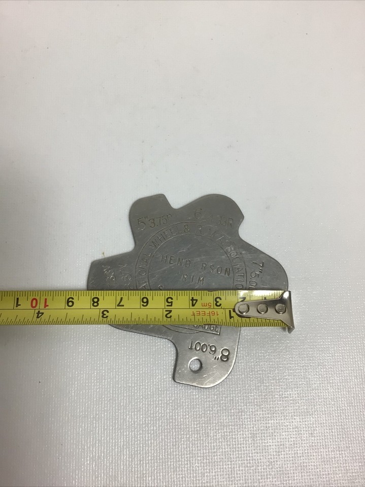 Vintage Truck Rim Gauge National Wheel & Rim Association Henderson Rim ...