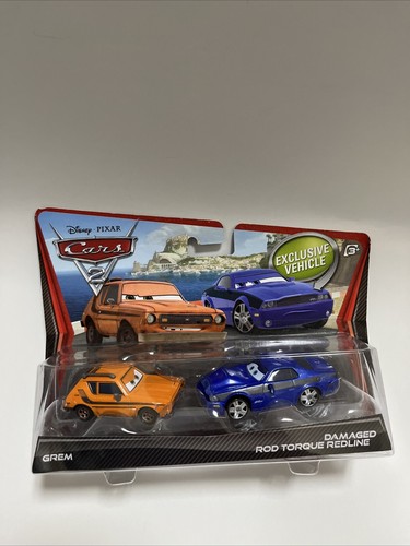 Disney Pixar Cars 2 Grem Damaged Rod Torque Redline New Sealed ...