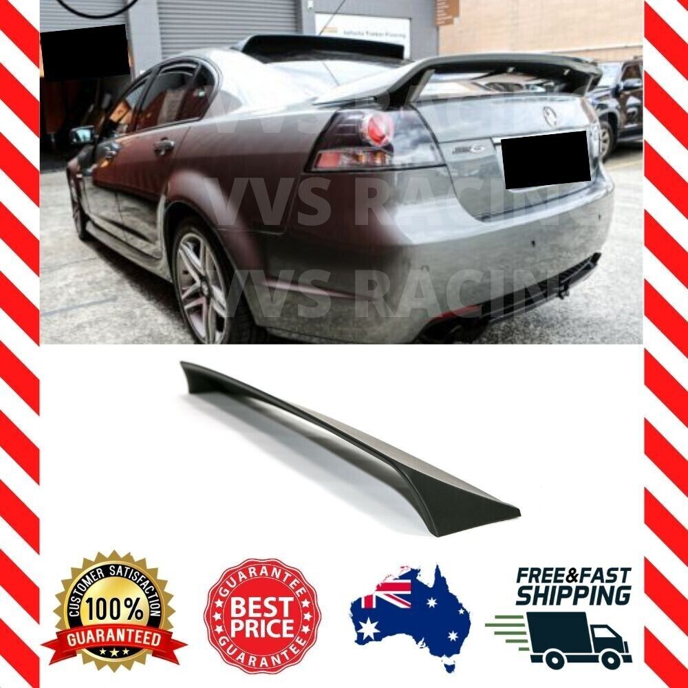 Holden Commodore VE VF - Rear Roof SOLID PLASTIC SPOILER WING SS SV6 ...