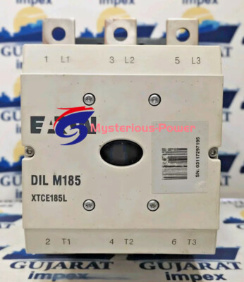 Eaton DIL M185 XTCE185L Contactor 275A 125HP 3P 230-250V50-60 Hz BEST ...