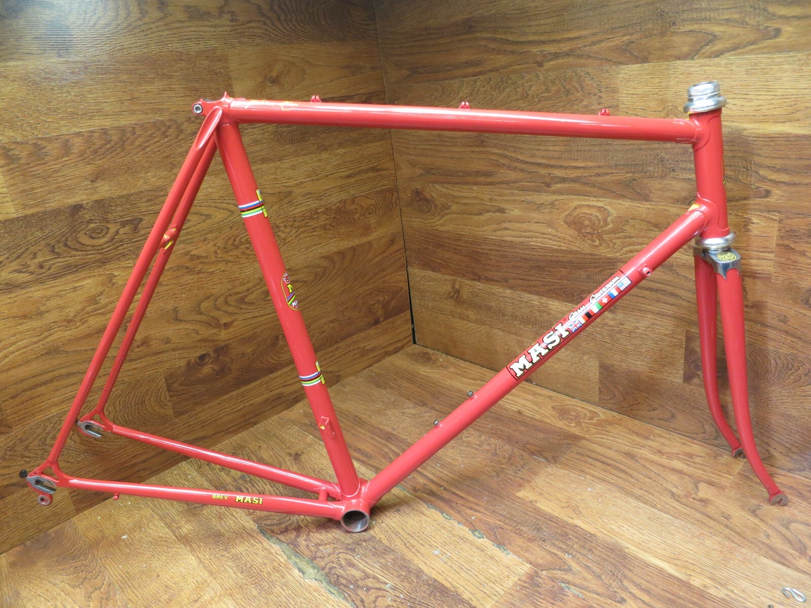 VINTAGE MASI GRAN CRITERIUM LUGGED STEEL BIKE FRAME SET - 58CM | eBay