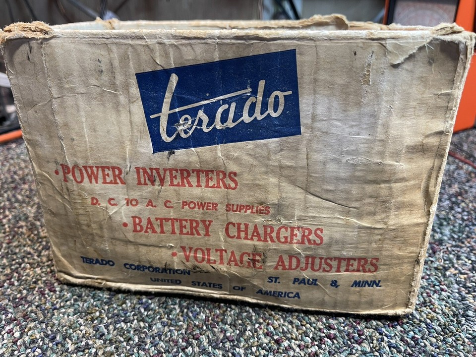 Vintage Terado Model 50-127 Super 12-volt Power Converter | eBay