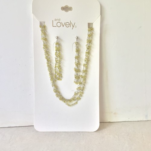 Lightweight Peridot Ladder Ribbon Trellis Necklace Hand Crochet ...