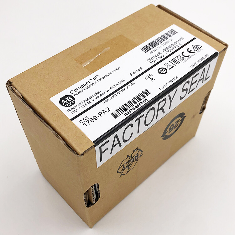 1769-PA2 New AB Original Sealed CompactLogix AC 2A/0.8A Power Supply ...