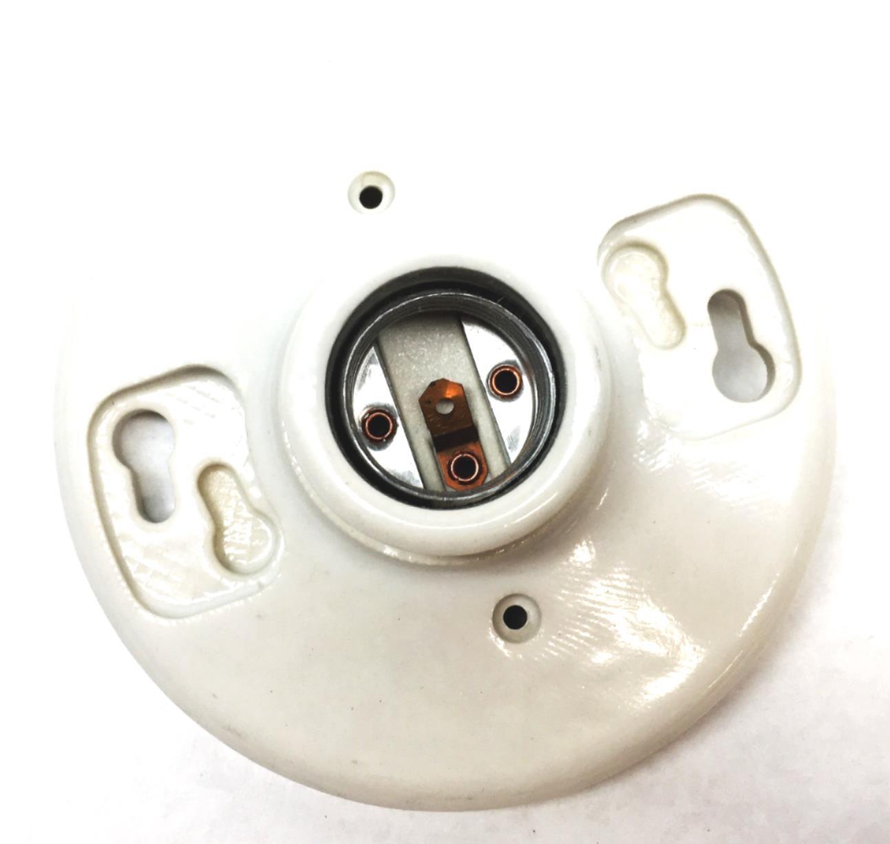 Leviton 660W 250V SAN000 Keyless Porcelain Lamp Holder Kit 9875 NOS | eBay