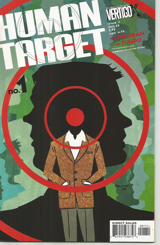 Human Target #1-4 by Peter Milligan & Javier Pilido (Vertigo, 2003) | eBay
