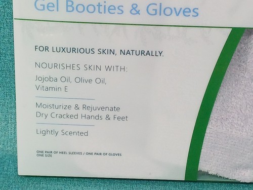 Natra Cure Intense Hydrating Gel Booties & Gloves Lilac Moisture ...