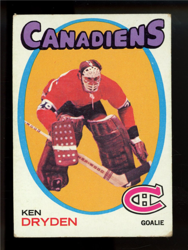 1971 TOPPS #45 KEN DRYDEN RC ROOKIE | eBay