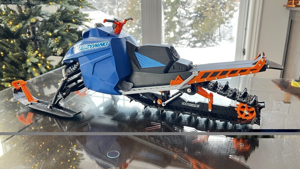 Radio control RC brushless snowmobile ski-doo 1/6 RTR | eBay
