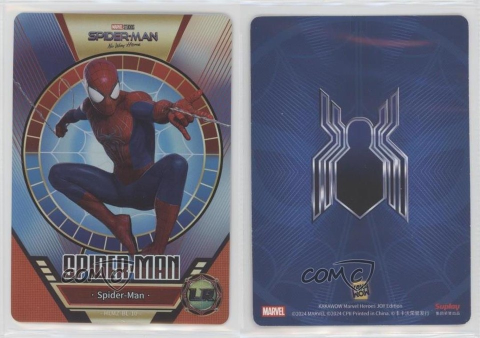 2024 Kakawow Marvel Heroes JOY Edition LR Spider-Man #HLMZ-BL-10 0tp5 ...